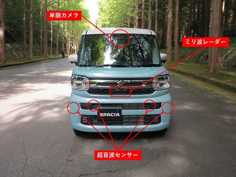 スズキの新型「スペーシア」、デンソーのADASセンサーを初採用 | 日経クロステック（xTECH）