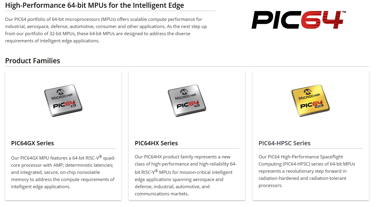 米MicrochipがRISC-Vに本気、64ビットMPUの3製品を立て続けに発表 | 日経クロステック（xTECH）