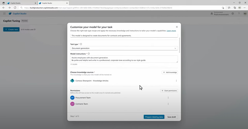 Microsoftが「Copilot Tuning」発表、社内データ取り込み組織向けにAI調整 | 日経クロステック（xTECH）