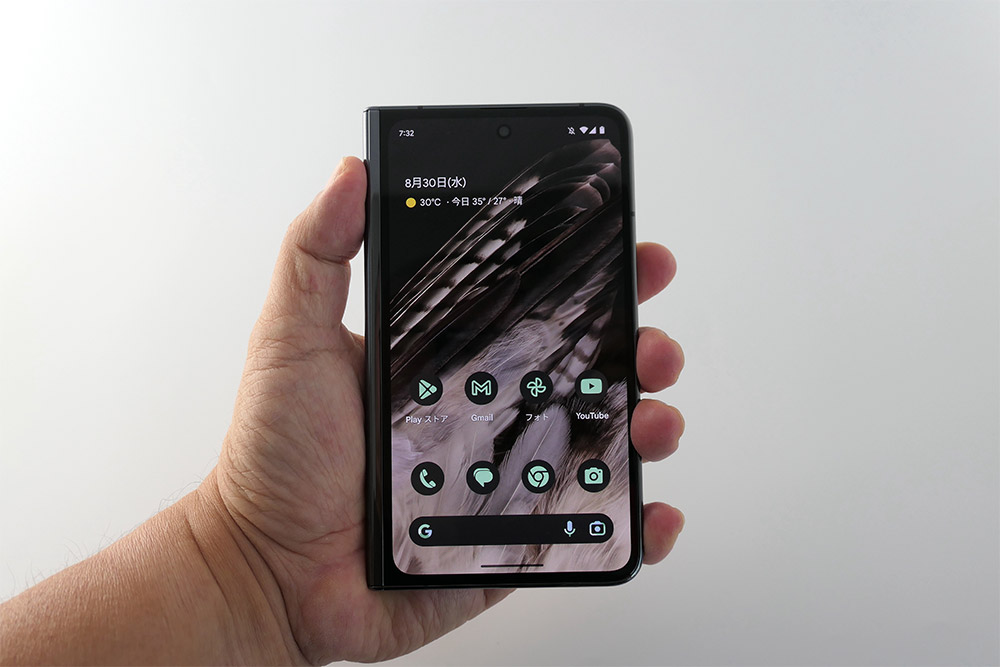 まるでタブレット、でも折り畳みだからポケットに入る「Google Pixel Fold」 | 日経クロステック（xTECH）