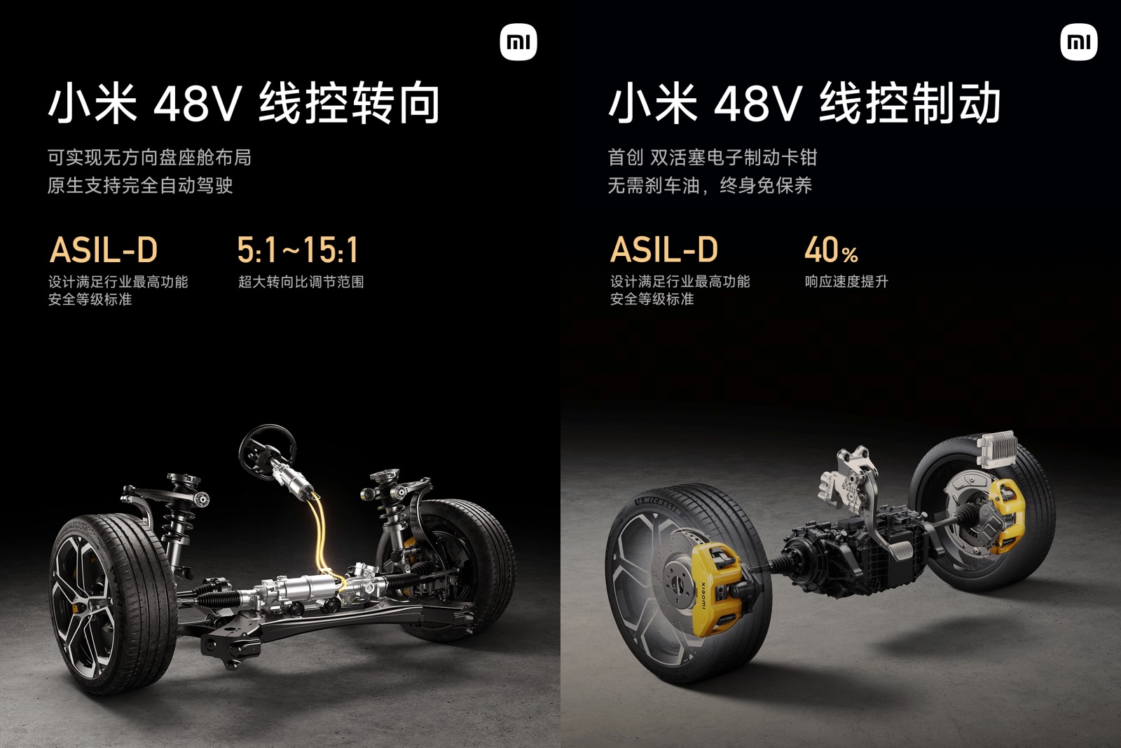 中国Xiaomiの「48V＋バイワイヤ」、挑戦的だがブレーキに一抹の不安も | 日経クロステック（xTECH）