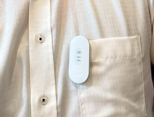 冷却効率が向上した身に着けるクーラーの新版、「REON POCKET 5」を試す（2ページ目） | 日経クロステック（xTECH）