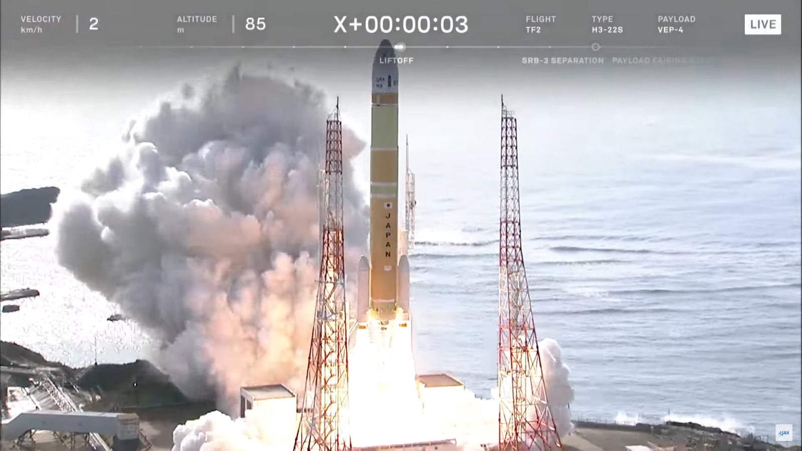 「H3」打ち上げに成功、地球周回軌道に入り人工衛星を分離 | 日経クロステック（xTECH）