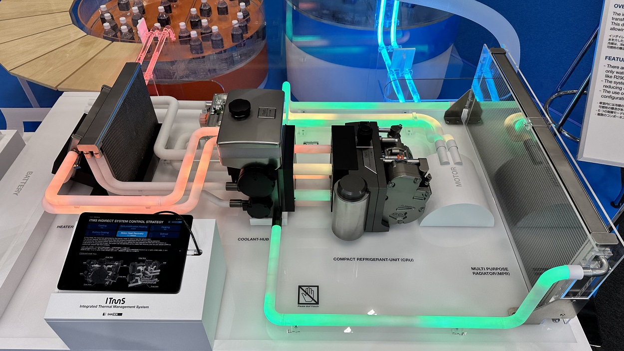 サンデンが欧州PFAS規制に先手、“冷媒が流れない”EV熱マネを提案 | 日経クロステック（xTECH）