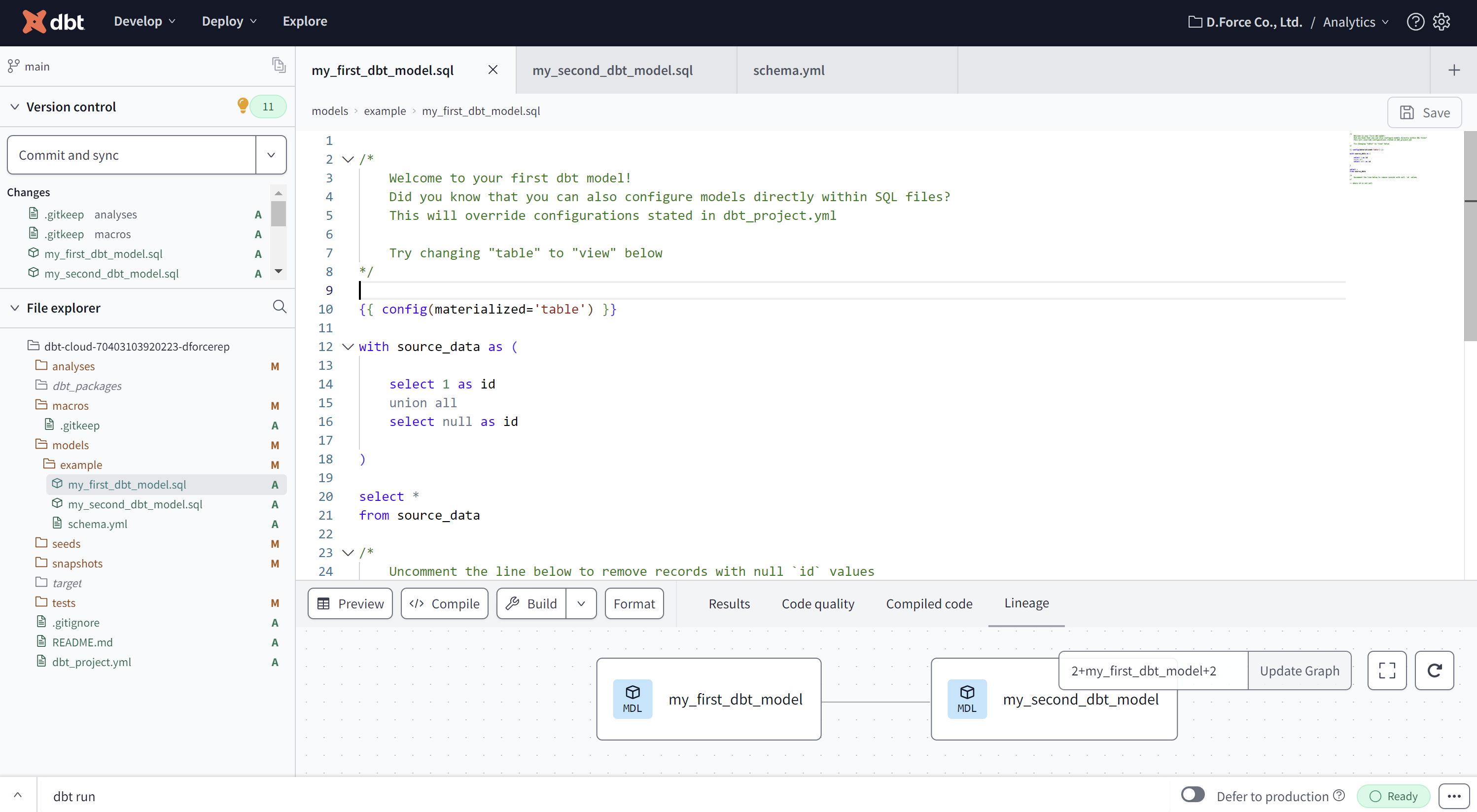 データ加工をSaaS型サービスで利用、dbtはSQL文を書くだけで処理を実装 | 日経クロステック（xTECH）