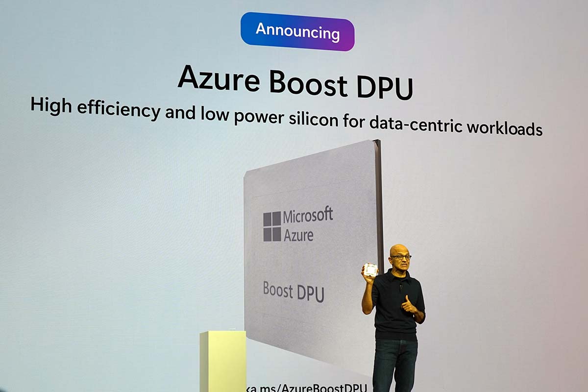 MicrosoftがAIインフラ強化、自社開発「DPU」やAMDと共同開発したCPUなど | 日経クロステック（xTECH）