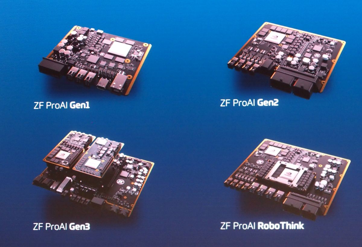 ZF、新型車載コンピューターでロボタクシー、2020年の事業開始目指す | 日経クロステック（xTECH）