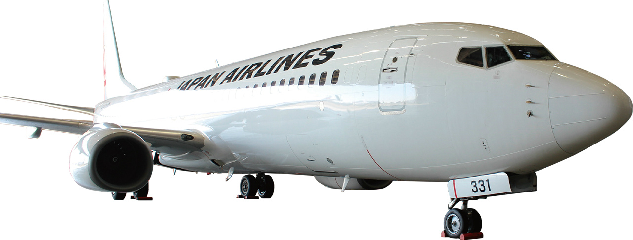 JALがANAに次ぎ“サメ肌”航空機 塗膜に直接加工は世界初、耐久性に強み | 日経クロステック（xTECH）