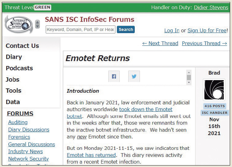 最凶マルウエアEmotetが復活 手口は従来と変わらず | 日経クロステック（xTECH）