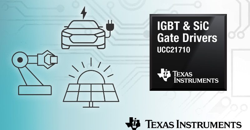 システム監視／保護機能を内蔵のIGBT／SiC MOSFET用絶縁ゲート駆動IC、TIが発売 | 日経クロステック（xTECH）