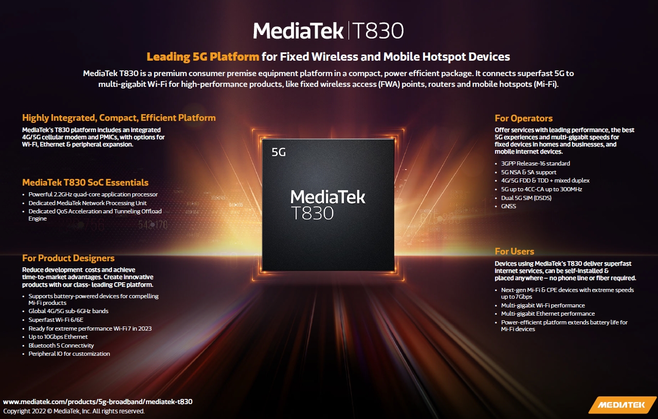 MediaTekが5G SoCの新製品、無線ルーターやモバイルホットスポット向け | 日経クロステック（xTECH）